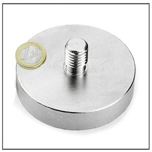 Huge Neodymium Pot Magnet Ø80 mm - Pot Magnets