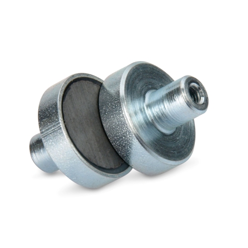 Threaded Bushing Ceramic Pot Magnet Ø 16mm - Pot Magnets